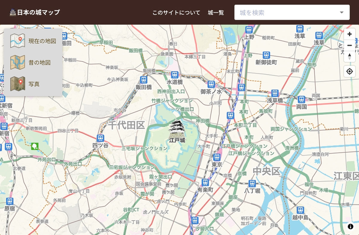 🏯 日本の城マップ